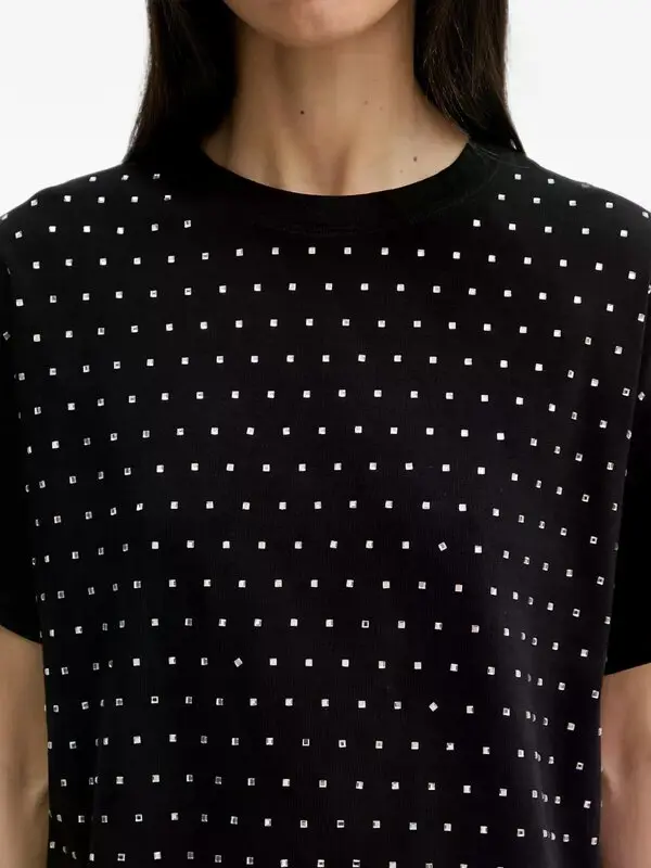 SILVIAN HEACH Rhinestone-embellished T-shirt