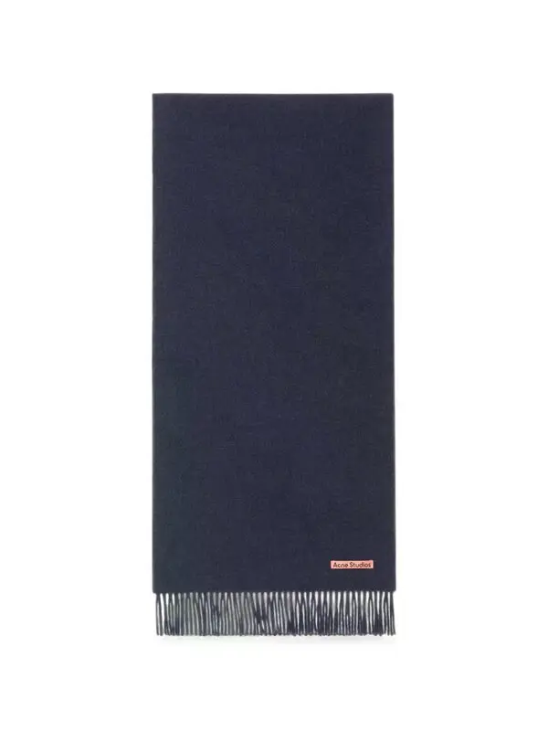Acne Studios Fringe Wool Scarf – Narrow