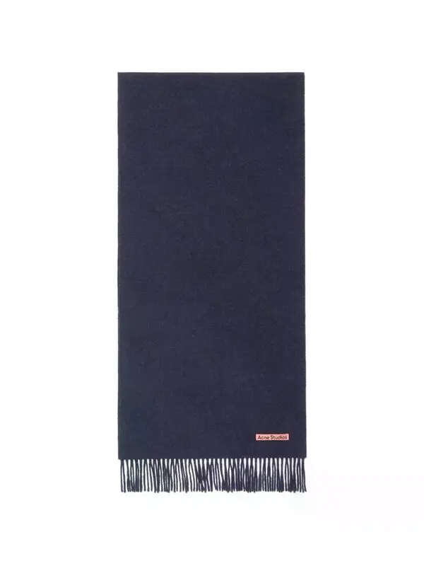 Acne Studios Fringe Wool Scarf – Narrow
