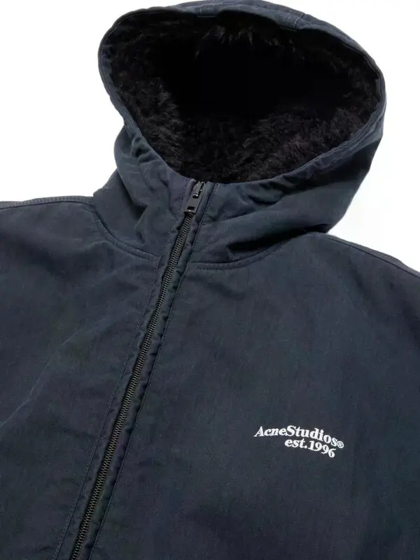 Acne Studios Logo-print Hooded Jacket