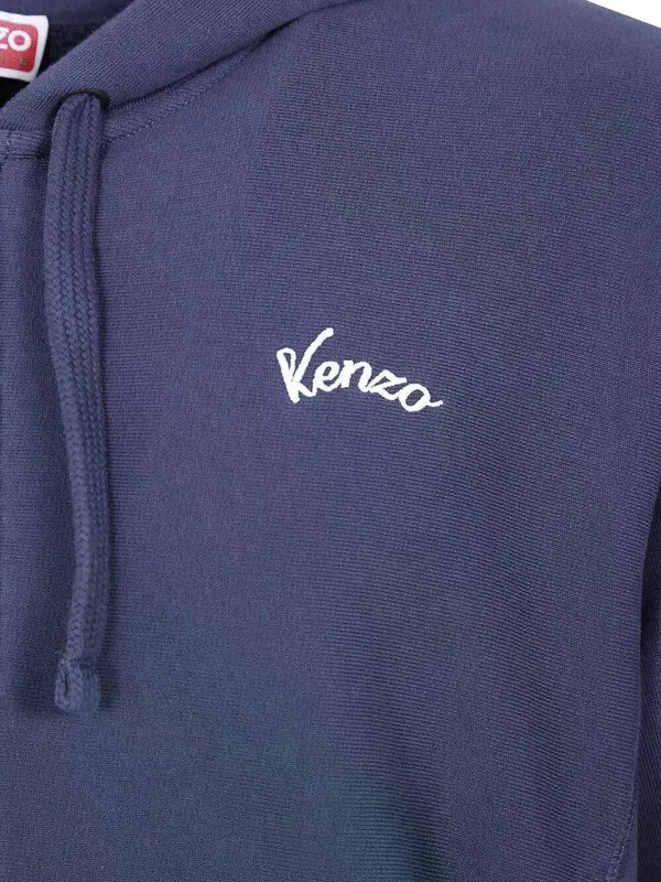 Kenzo Graphic Print Zip-up Hoodie