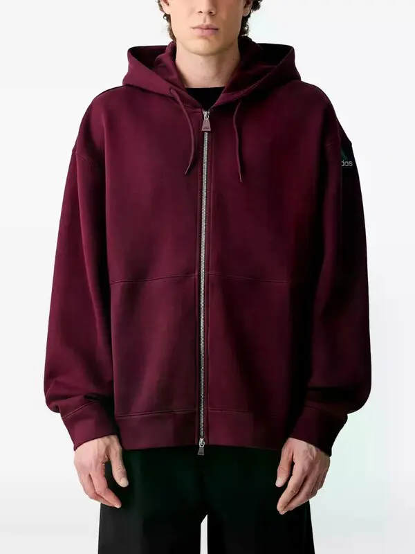 Adidas Logo Patch Full Zip Hoodie