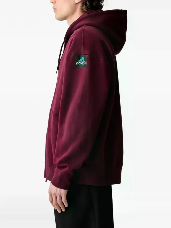 Adidas Logo Patch Full Zip Hoodie