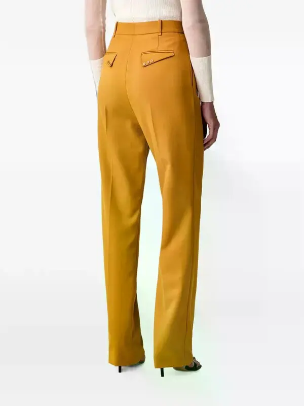 Elisabetta Franchi Trousers In Gabardine Fabric