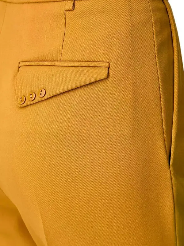 Elisabetta Franchi Trousers In Gabardine Fabric