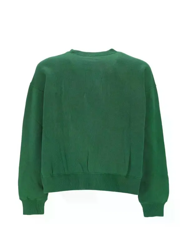 Polo Ralph Lauren Embroidered Logo V-insert Sweater - Green