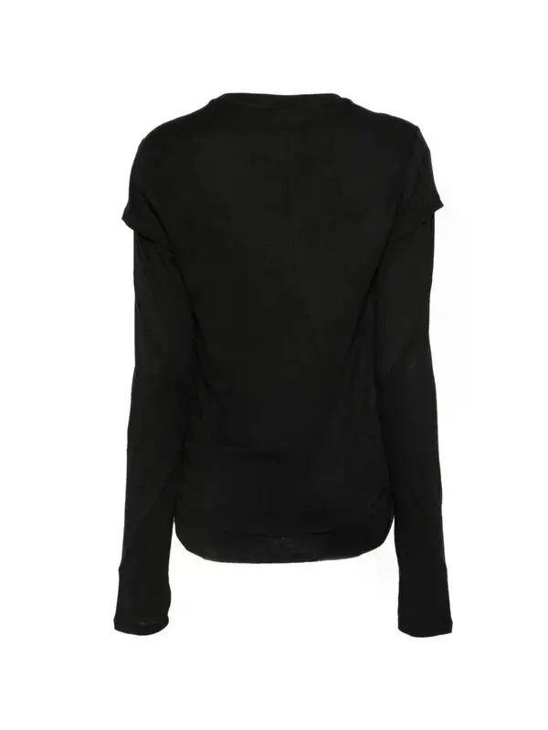 THOM KROM Layered-detail Long-sleeve T-shirt