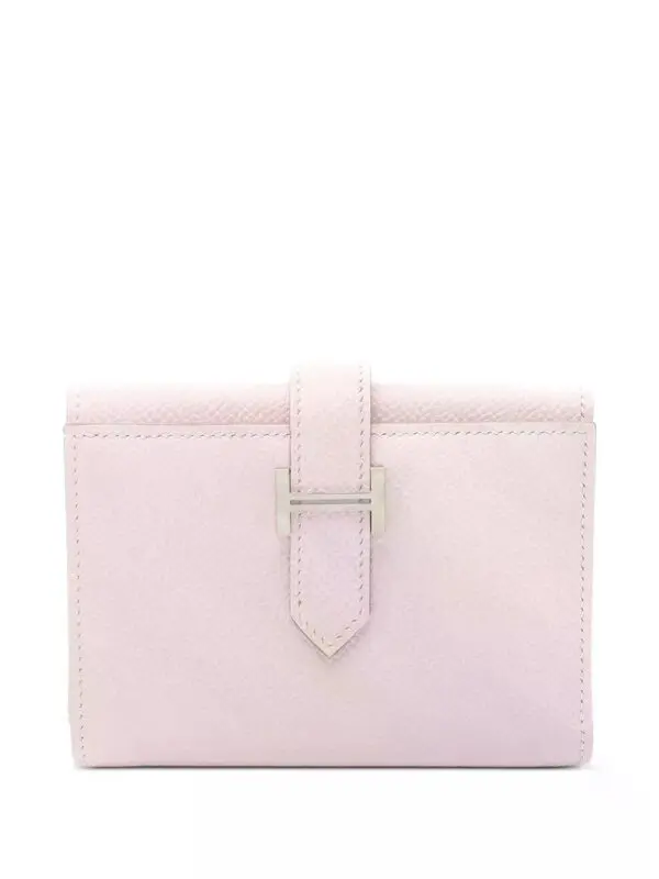 Hermès Bearn Trifold Wallet - Pink