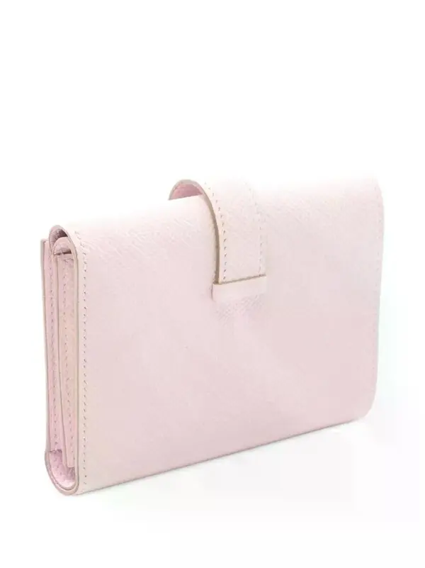 Hermès Bearn Trifold Wallet - Pink