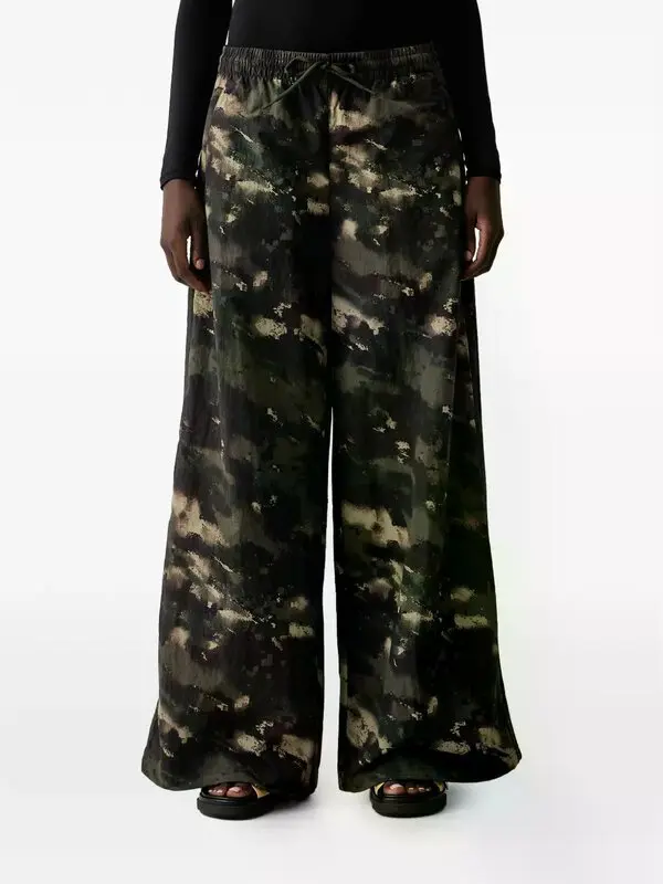 Adidas Camouflage Adilenium Trousers - Green