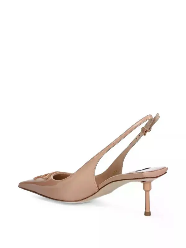 Elisabetta Franchi Logo-plaque Slingback Pumps