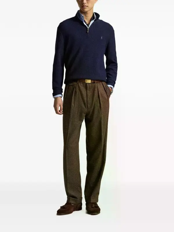 Polo Ralph Lauren Washable Wool Quarter-zip Jumper