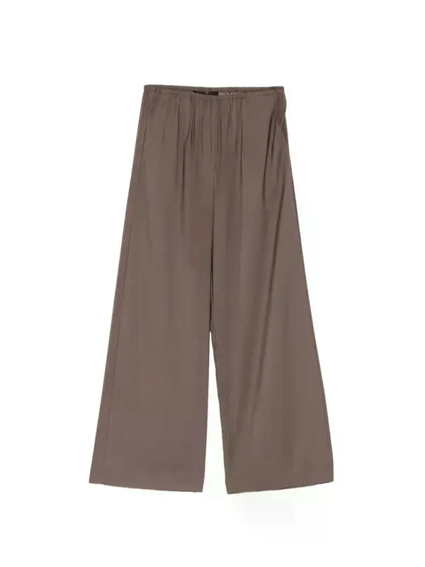 Cynthia Rowley Elasticated Wide-leg Trousers