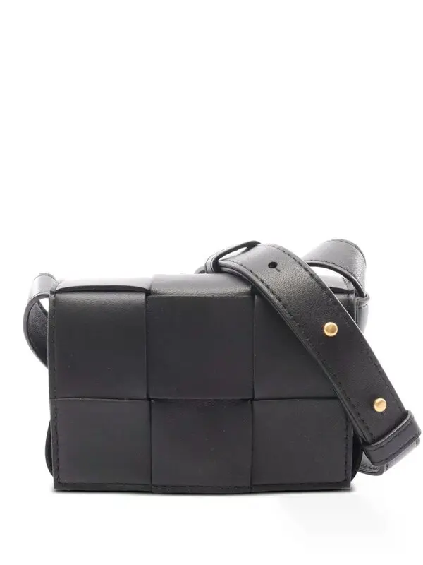 Bottega Veneta Candy Cassette Shoulder Bag - Black