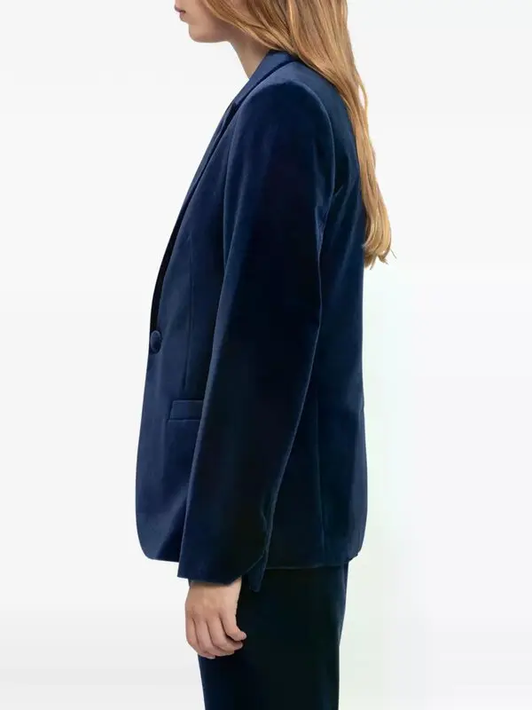 Zadig&Voltaire Velvet Single-breasted Blazer