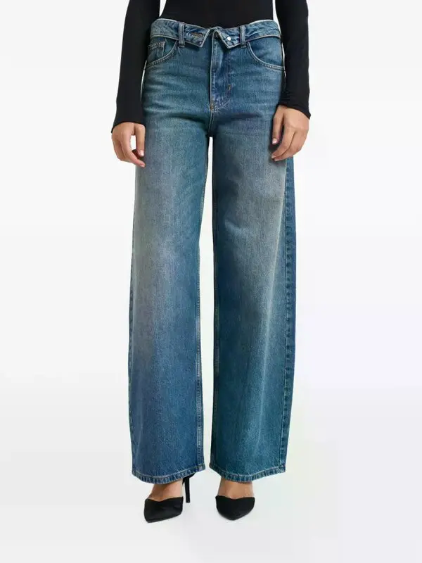 Liu Jo Zip-detail Jeans - Blue