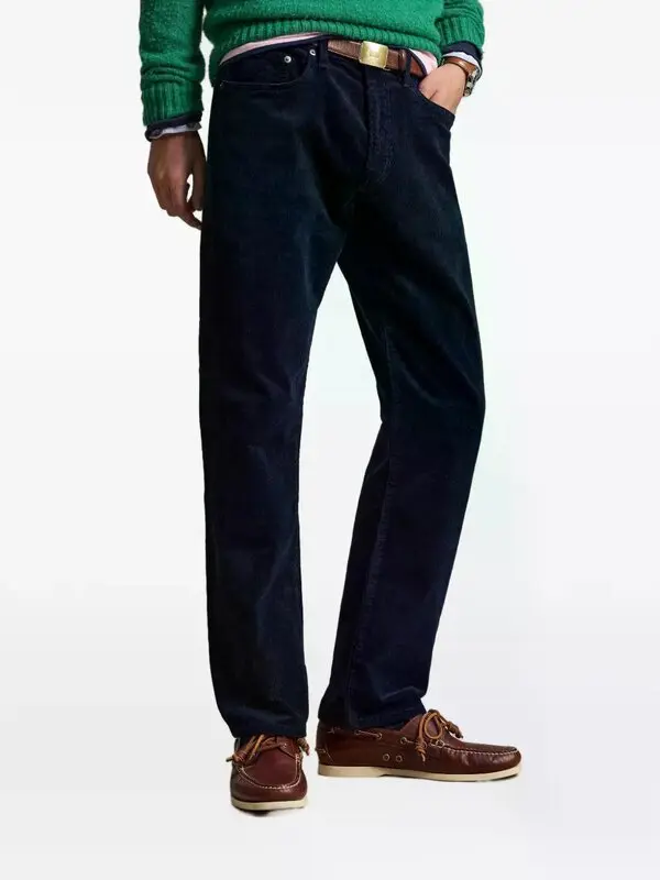 Polo Ralph Lauren Hampton Straight Corduroy Trousers - Blue