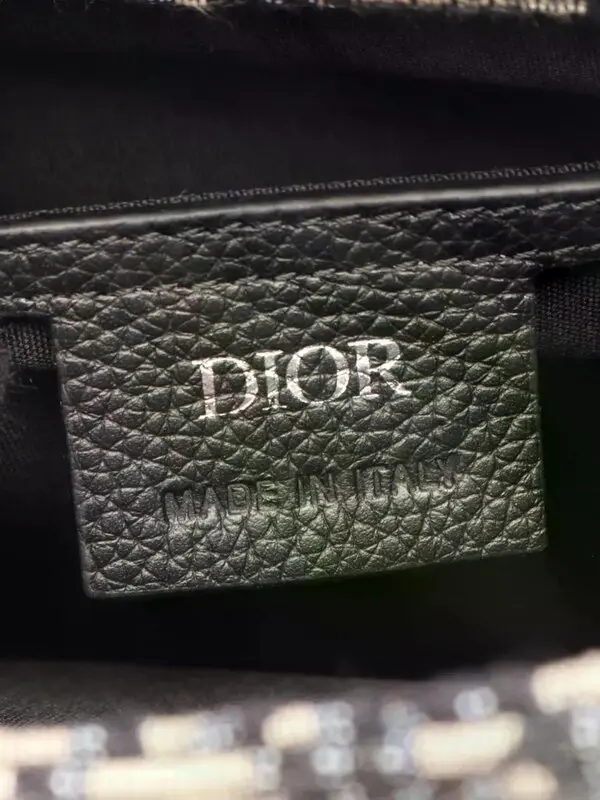 Dior 2010s Gallop Oblique Patterned Backpack