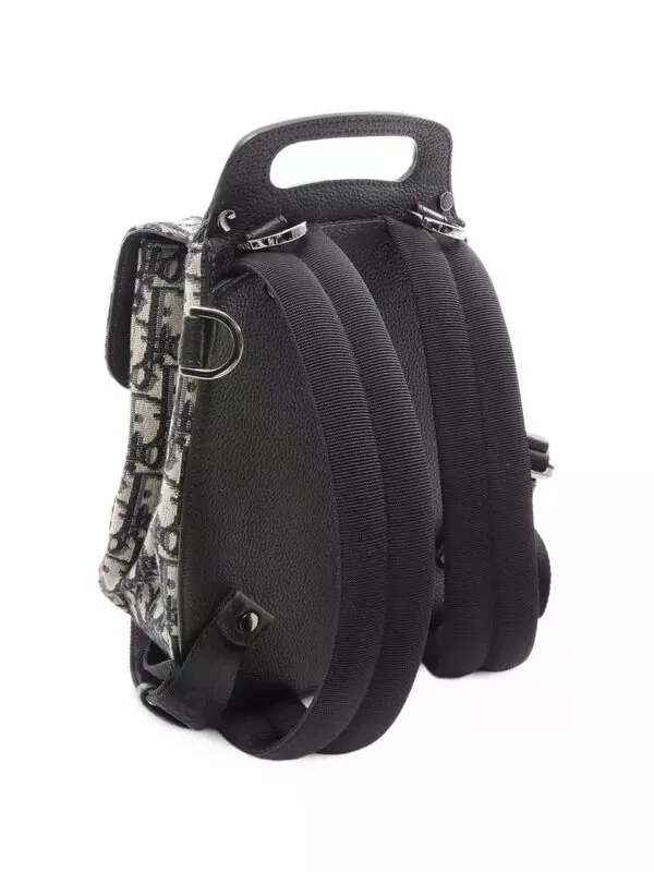 Dior Gallop Oblique Patterned Backpack