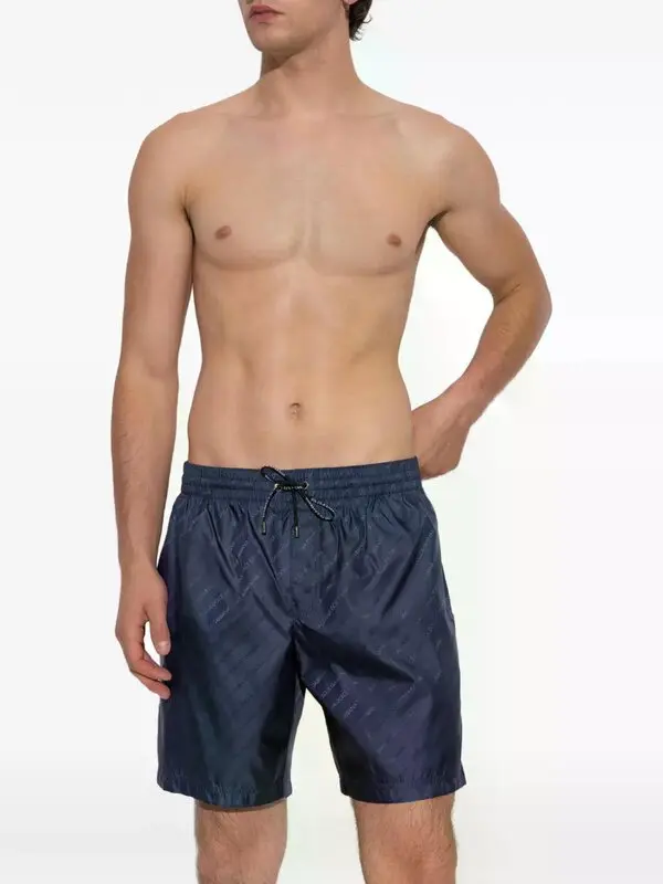 Dolce & Gabbana Logo-jacquard Drawstring Swim Shorts