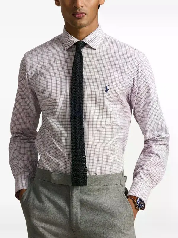 Polo Ralph Lauren Custom-fit Checked Poplin Shirt