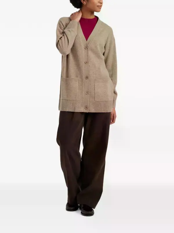 Chinti & Parker Basics Button-front V-neck Cardigan