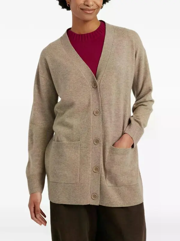 Chinti & Parker Basics Button-front V-neck Cardigan