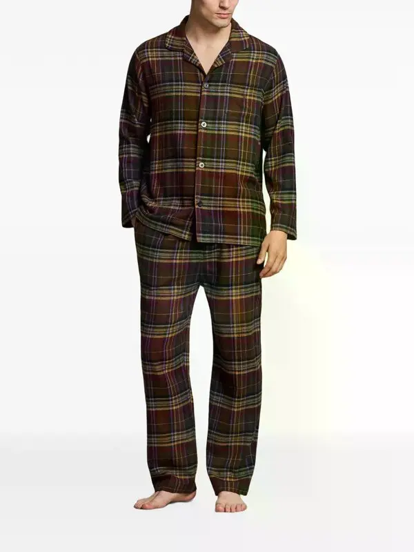 Polo Ralph Lauren Plaid Flannel Sleep Set
