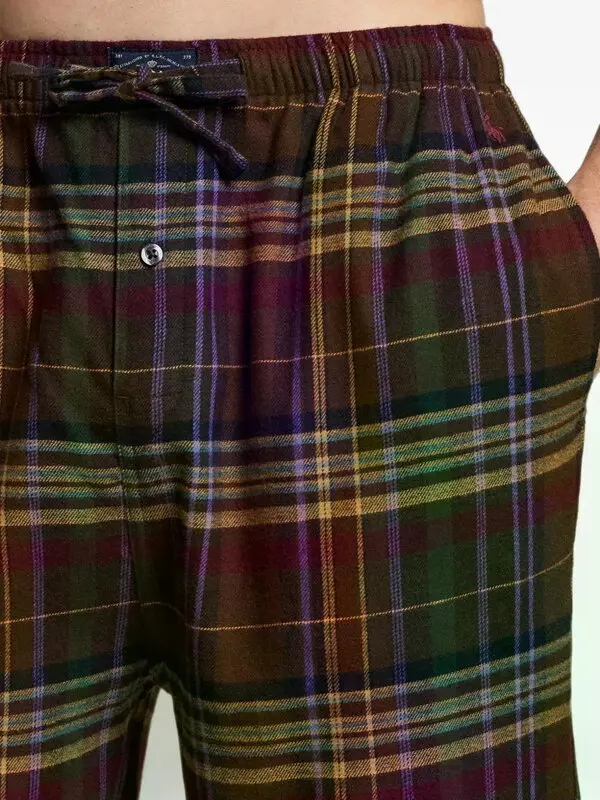 Polo Ralph Lauren Plaid Flannel Sleep Set