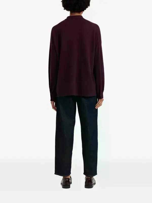 Chinti & Parker Button-up Collared Cardigan