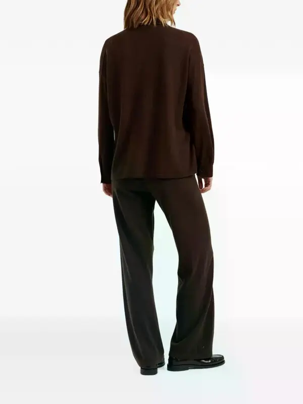 Chinti & Parker Button-up Collared Cardigan