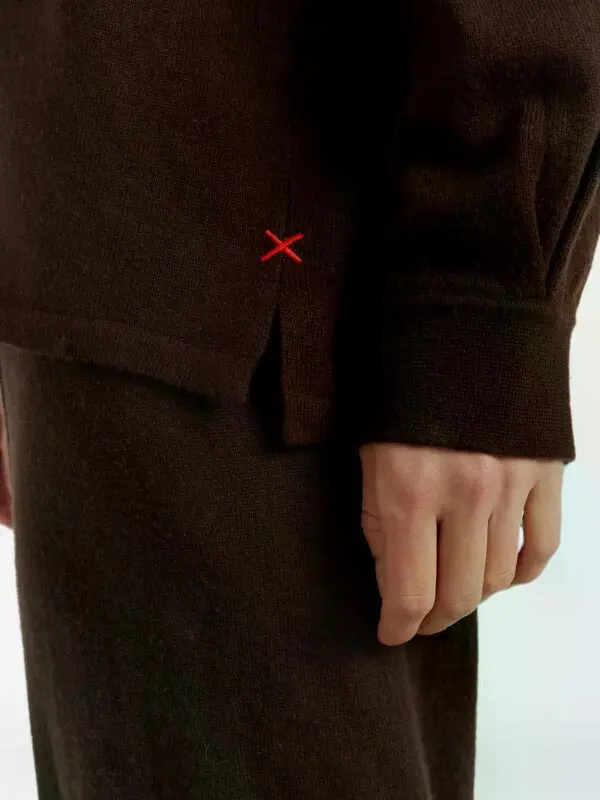 Chinti & Parker Button-up Collared Cardigan