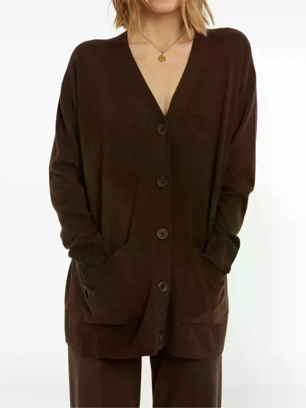 Chinti & Parker Basics Button-fastening V-neck Cardigan