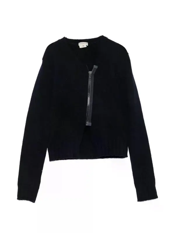 Dries Van Noten Zip-up Knit Jacket