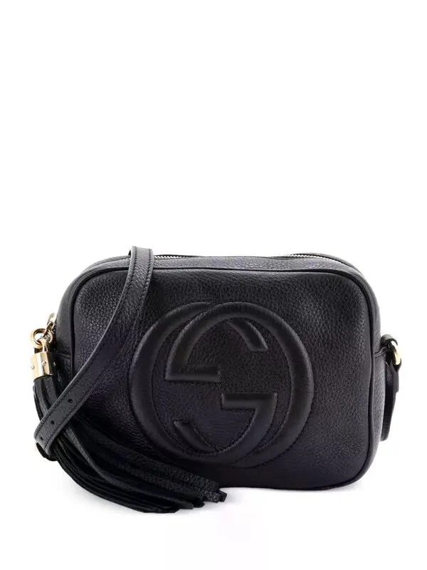 Gucci Soho Disco Leather Small Crossbody Bag - Black