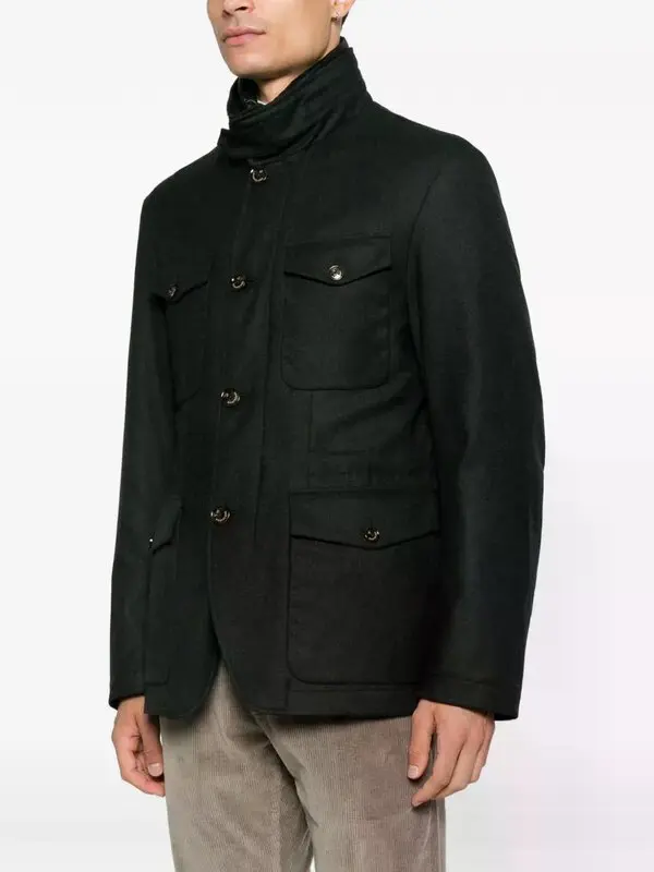 MONTECORE Button-fastening Field Jacket