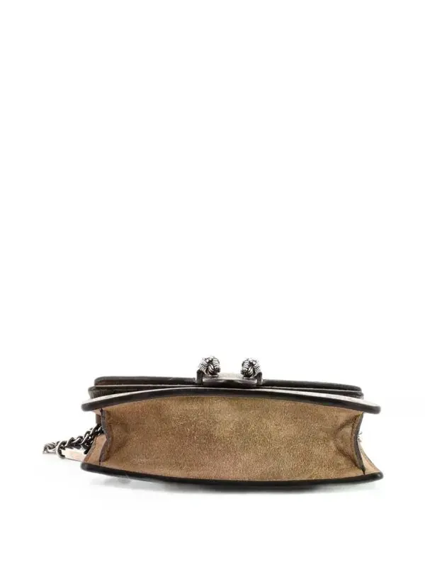 Gucci Dionysus Bag Gg Coated Canvas Super Mini Crossbody Bag