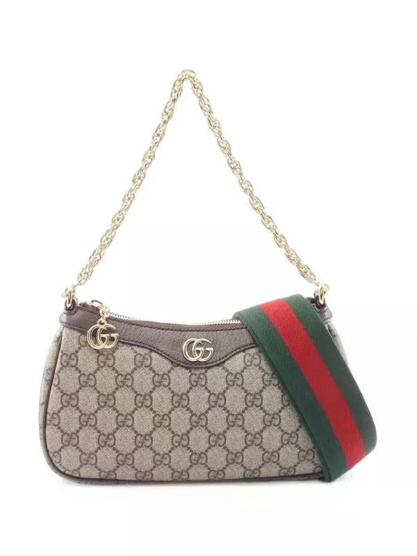 Gucci Ophidia Gg Supreme Canvas Handbag - Neutrals