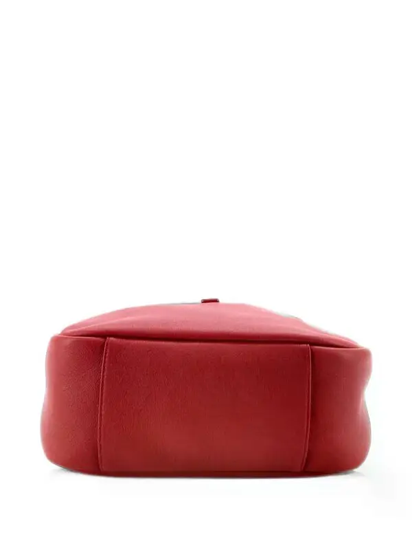 Saint Laurent Le 5 A 7 Supple Leather Small Hobo Bag