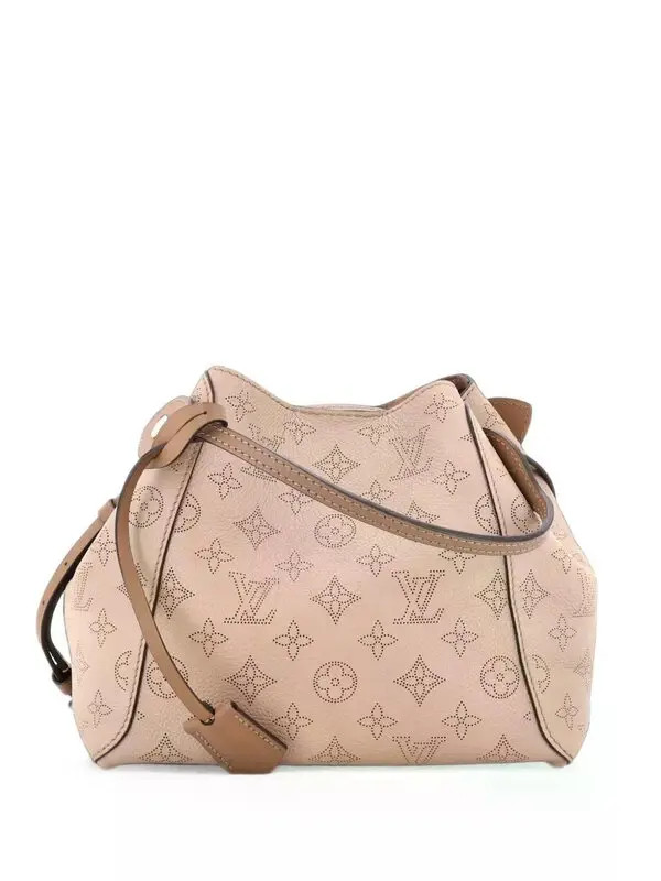LOUIS VUITTON Mahina Leather Pm Shoulder Bag - Neutrals