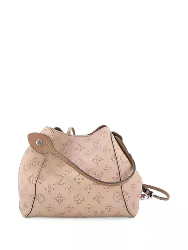 LOUIS VUITTON Mahina Leather Pm Shoulder Bag - Neutrals