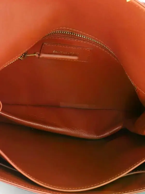 Saint Laurent Le Maillon Shoulder Bag Leather Medium Crossbody Bag