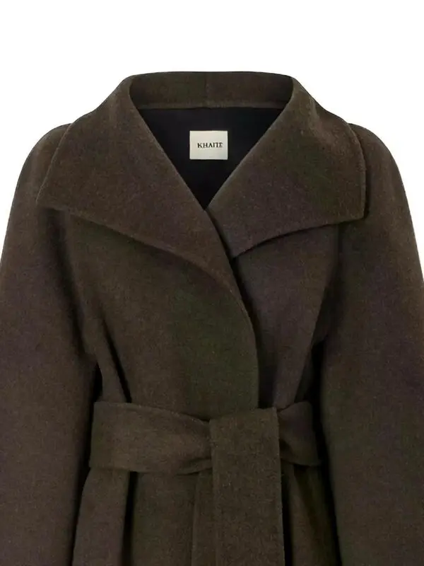Khaite Romare Wool Wrap Coat