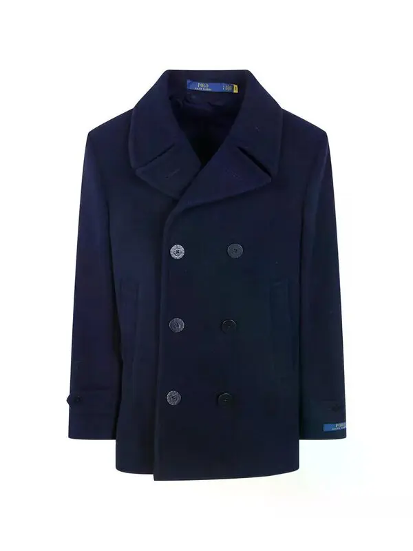Polo Ralph Lauren Double-breasted Peacoat - Blue