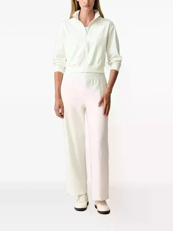 Adidas Full Zip Tracksuit - White