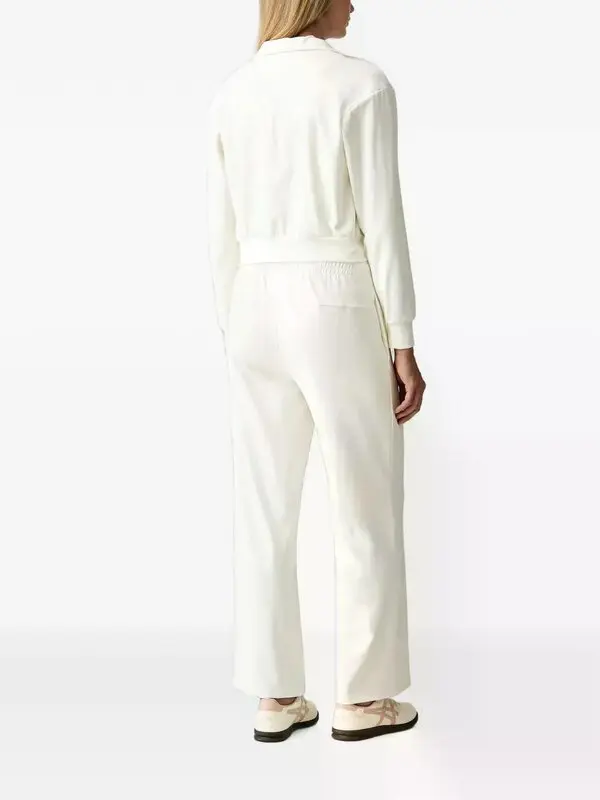 Adidas Full Zip Tracksuit - White