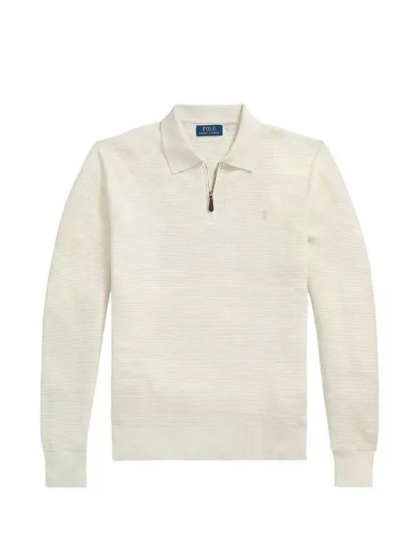 Polo Ralph Lauren Washable Wool Quarter-zip Polo
