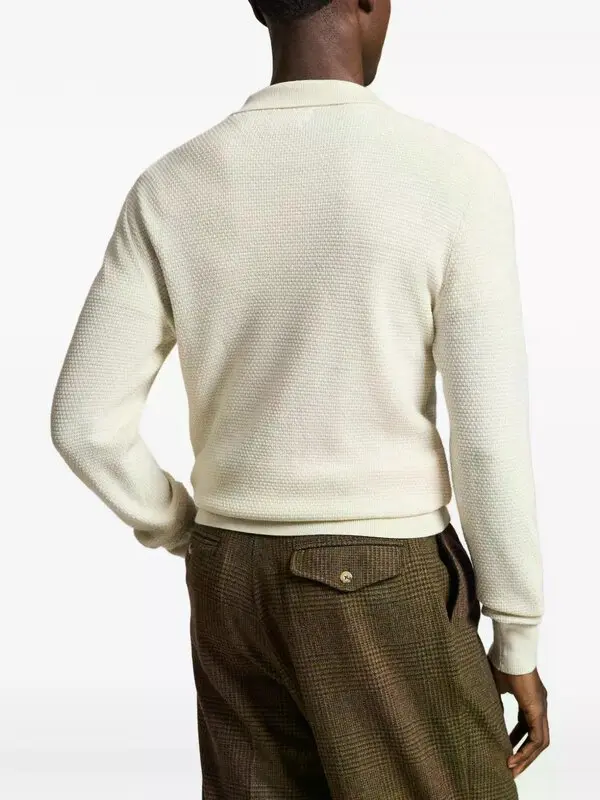 Polo Ralph Lauren Washable Wool Quarter-zip Polo