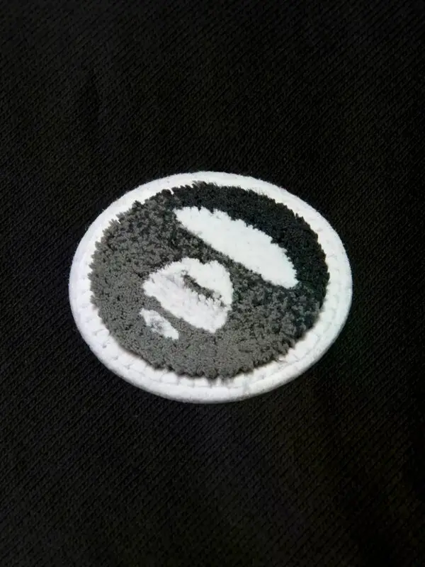 AAPE BY *A BATHING APE Logo Print Zip-up Hoodie
