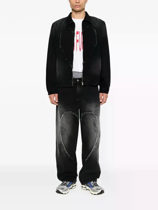 CARNE BOLLENTE Bad Boy, Big Heart Denim Jacket